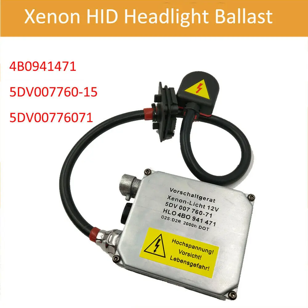 For Audi A6 C5 Xenon Headlamps Ballast Unit 5dv 007 760-71 / 4b0 941 ...