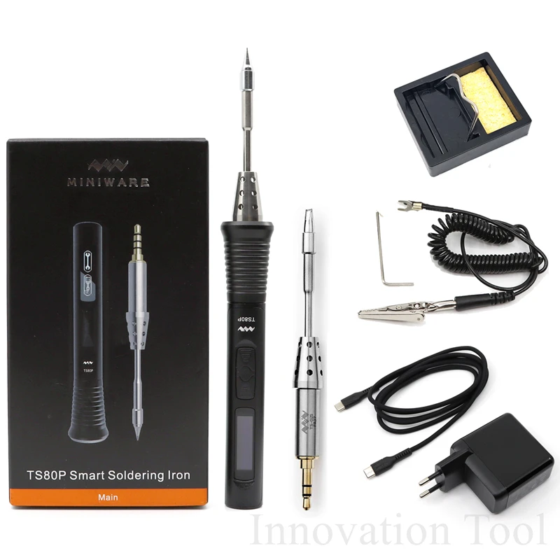 Mini-TS80P-Digital-Electric-Soldering-Iron-TS-B02-D25-Solder-Tip-PD2-0 ...