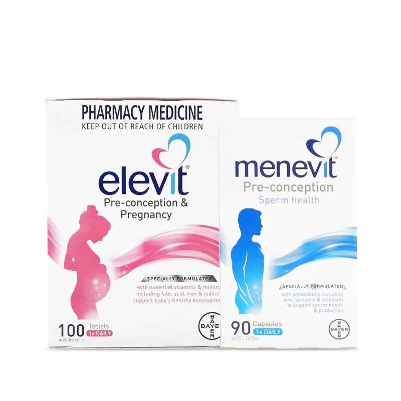 Australia-Elevit-Pregnancy-Compound-Vitamins-for-Women-Men-Male ...
