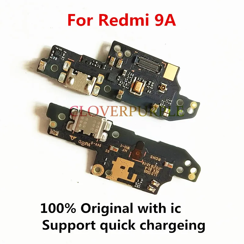 Original para Xiaomi Redmi 9A, puerto de carga USB, conector de la ...