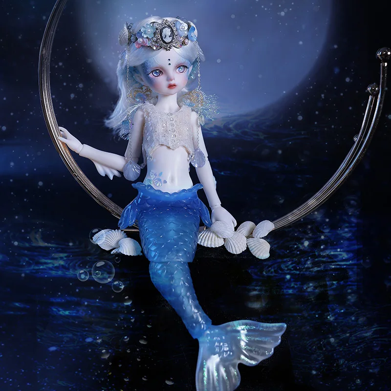 Lucia-BJD-Mermaid-Anime-Boneca-Cauda-de-peixe-Resina-YOSD-Boneca-de ...