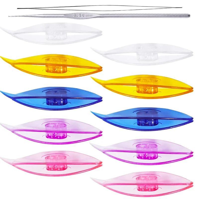 IMZAY-12PCS-Durable-Practical-Tatting-Shuttle-Kit-With-Shuttles ...