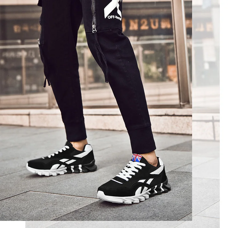 Новинка, мужские кроссовки Flyknit, дышащие спортивные теннисные ...