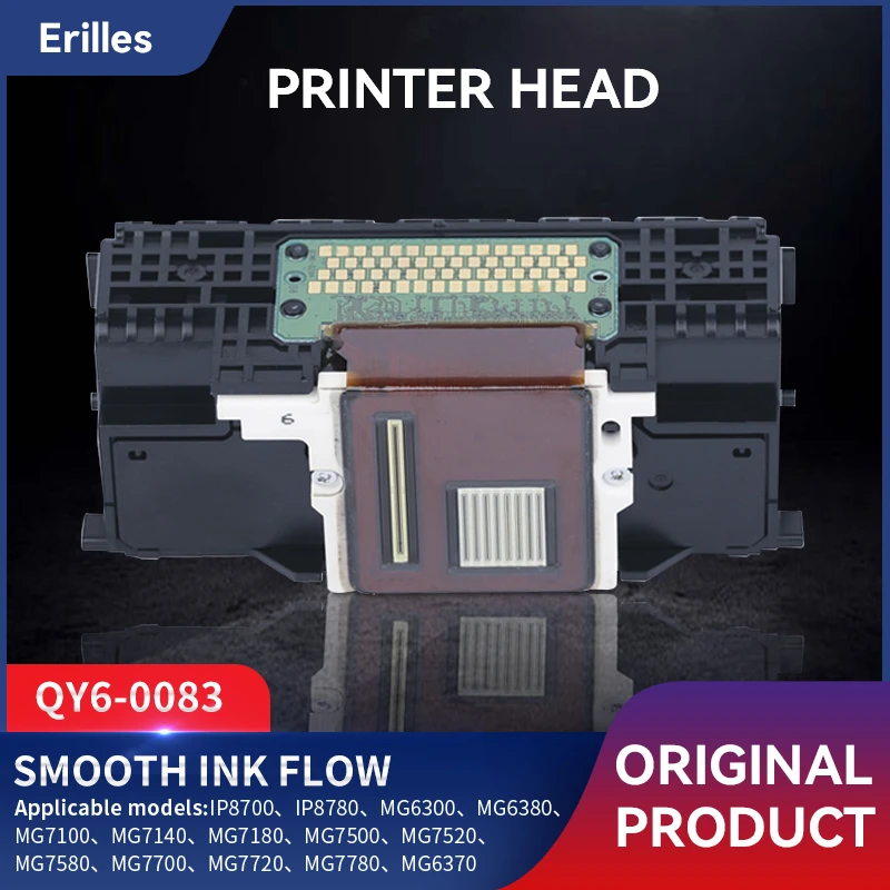 Printhead QY6 0083 Printer Head for Canon IP8700 IP8780 MG6300 MG6380 MG7100 MG7140 MG7180 ...