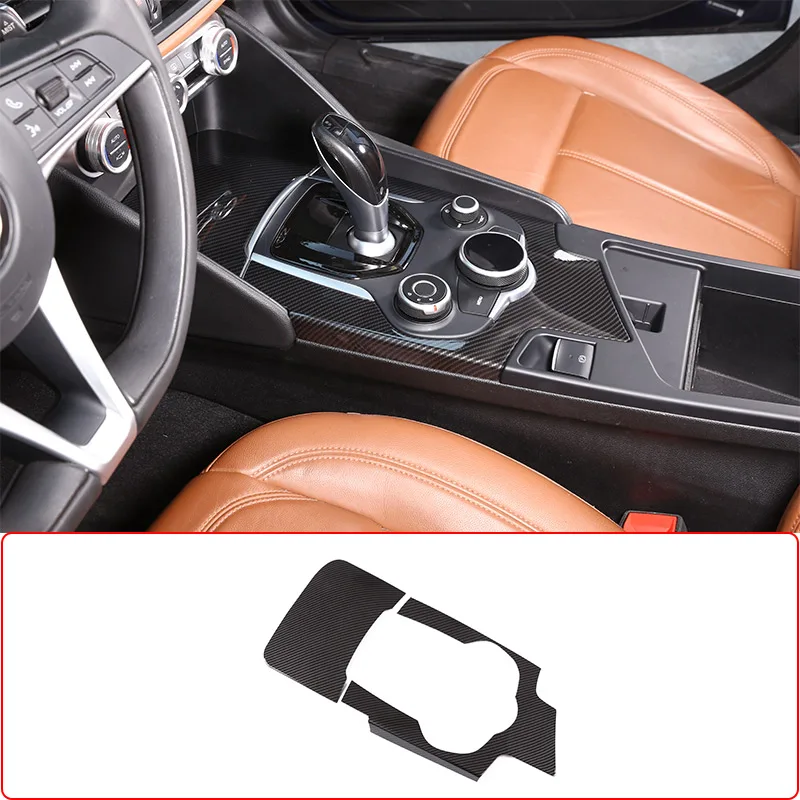 LHD-For-Alfa-Romeo-Giulia-2017-2019-ABS-Carbon-Fiber-Interior-Center ...