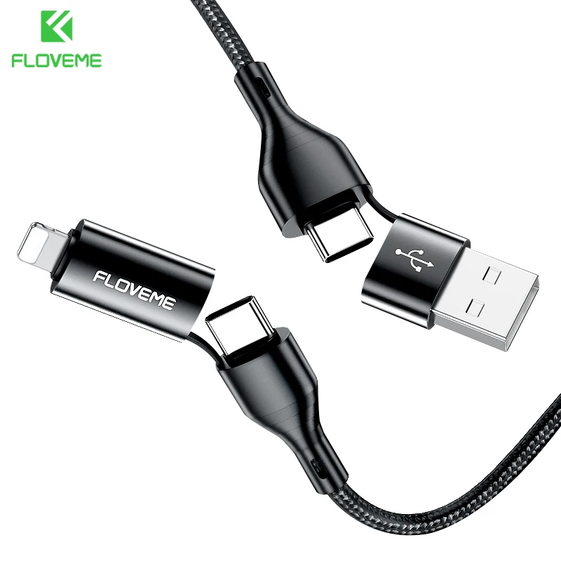 Phone Cable | Usb Cable | Mobile Phone Cables - 4 1 Usb Cable 3a Fast ...