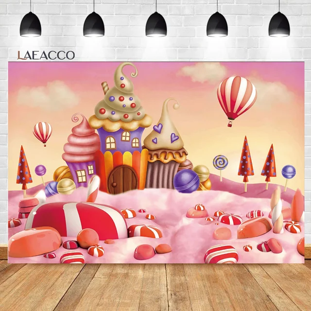 Candyland Wallpaper Border