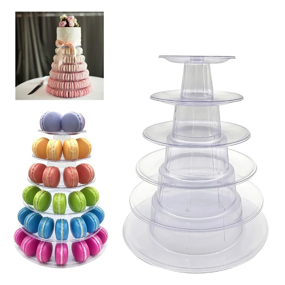 6 Tiers Cupcake Display Rack Holder Cake Display Tower Stand Birthday ...