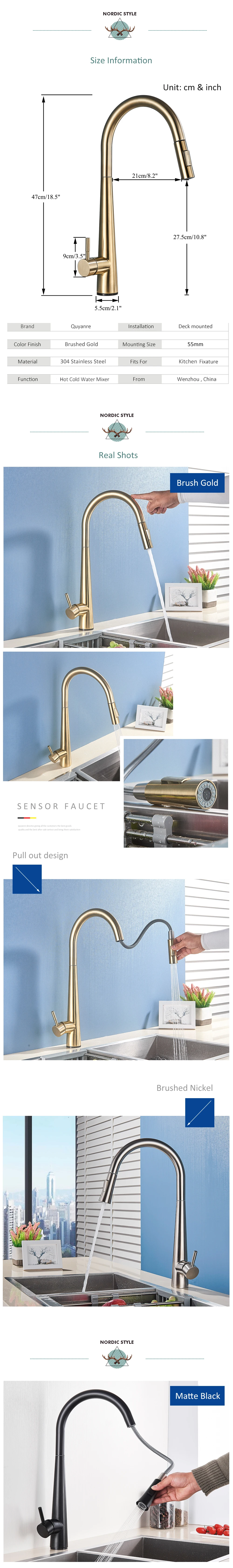 Smart Touch Kitchen Faucet - FaucetBazaar 1