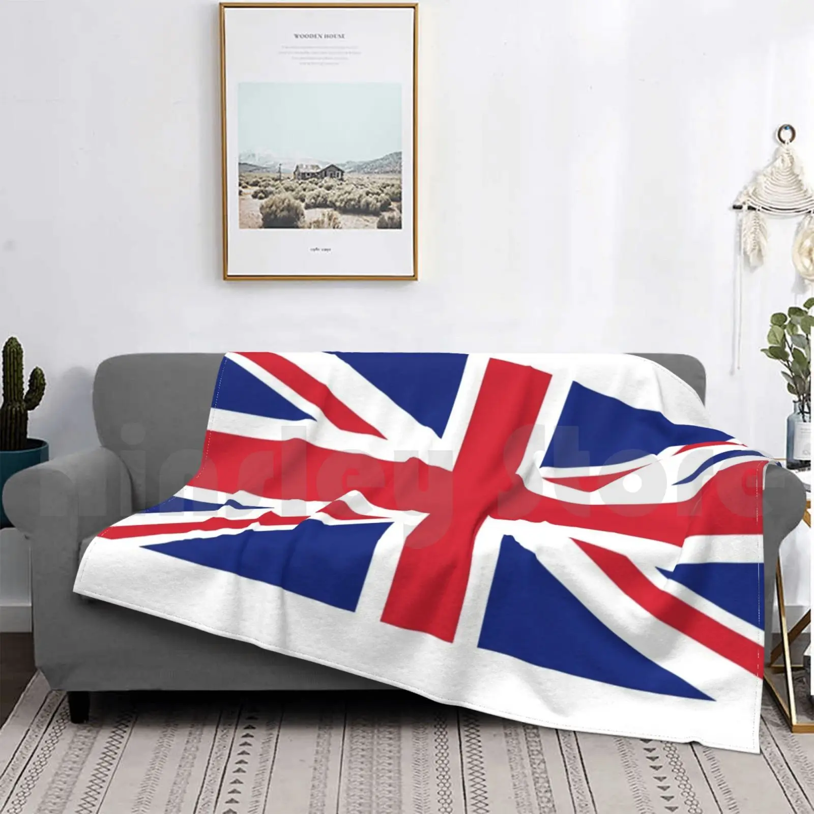 Union Jack Throw