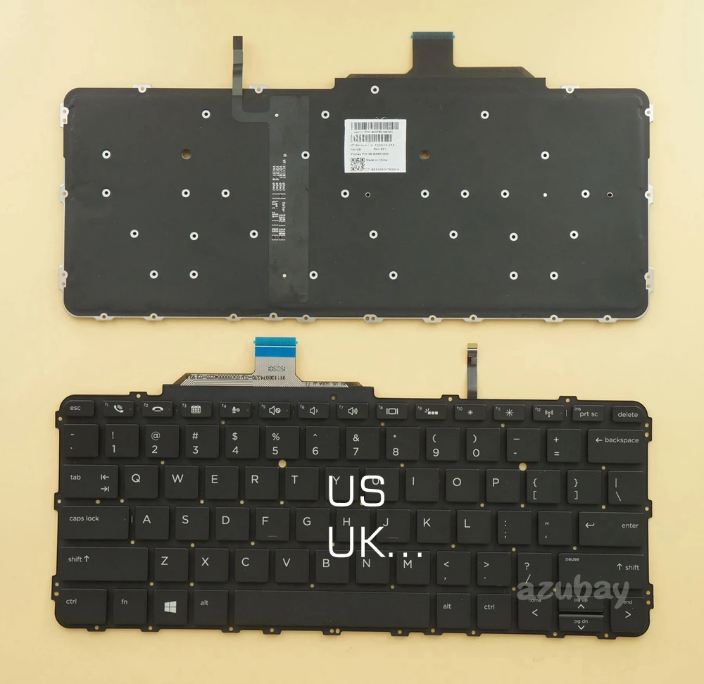 Keyboard For HP EliteBook Folio G1 US Black Backlit | atelier-yuwa.ciao.jp