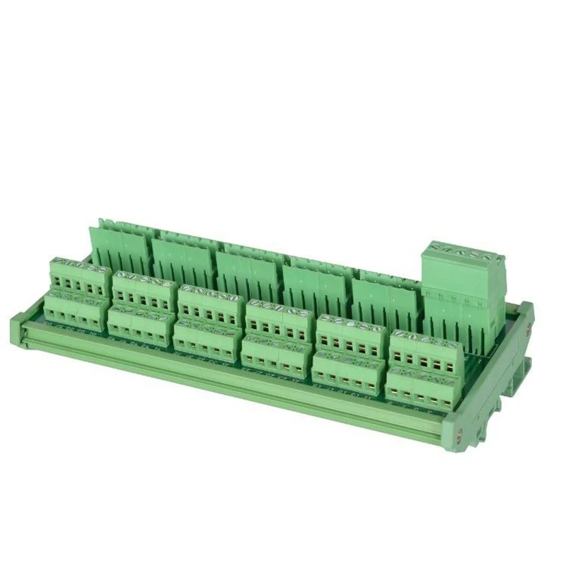 60 ways Terminal Blocks Connection Wiring Plate Distribution Board Din ...