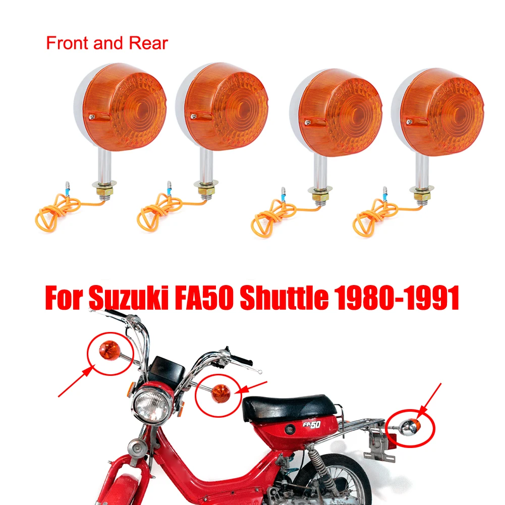 Front-Rear-Turn-Signal-Light-Indicator-Winker-Flasher-Lamp-1980-1991 ...