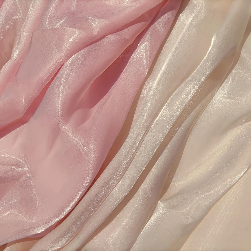 Colorful-Solid-Color-Organza-Fabric-Yarn-Organza-Dress-Wedding-Dress ...