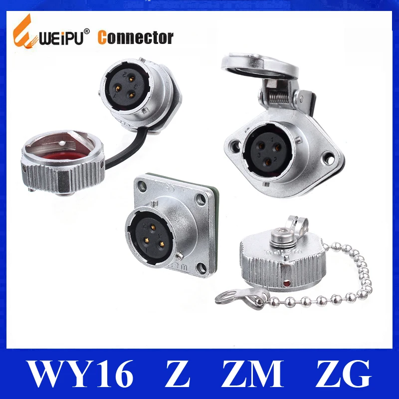 Original Weipu Connector WY16 Z ZM ZG Female Socket 2 3 4 5 7 9 10 Pin ...