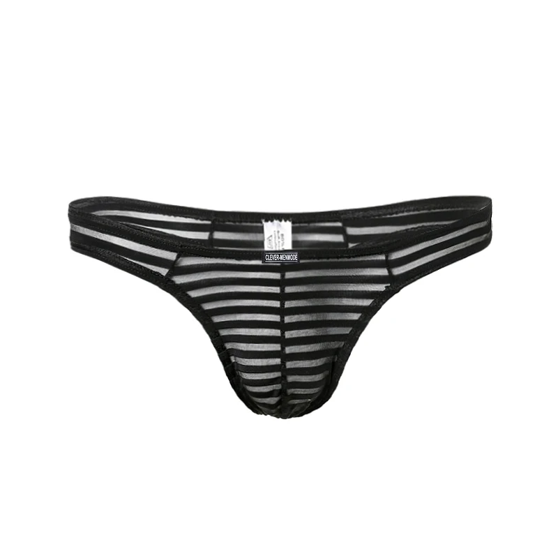 CLEVER-MENMODE-Sexy-Hommes-Strings-G-String-Slip-Ray-Transparent-Sous-V ...