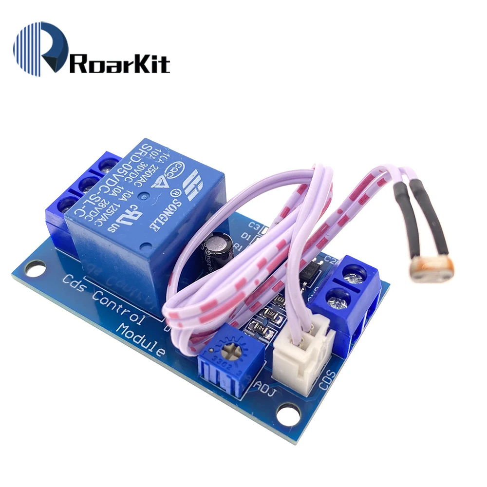 Xh-m131 Dc 5v / 12v Light Control Switch Photoresistor Relay Module ...