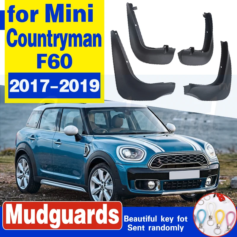 สไตล์ OE รถ Mud Flaps สำหรับ MINI Countryman F60 2017 2018 2019 ...