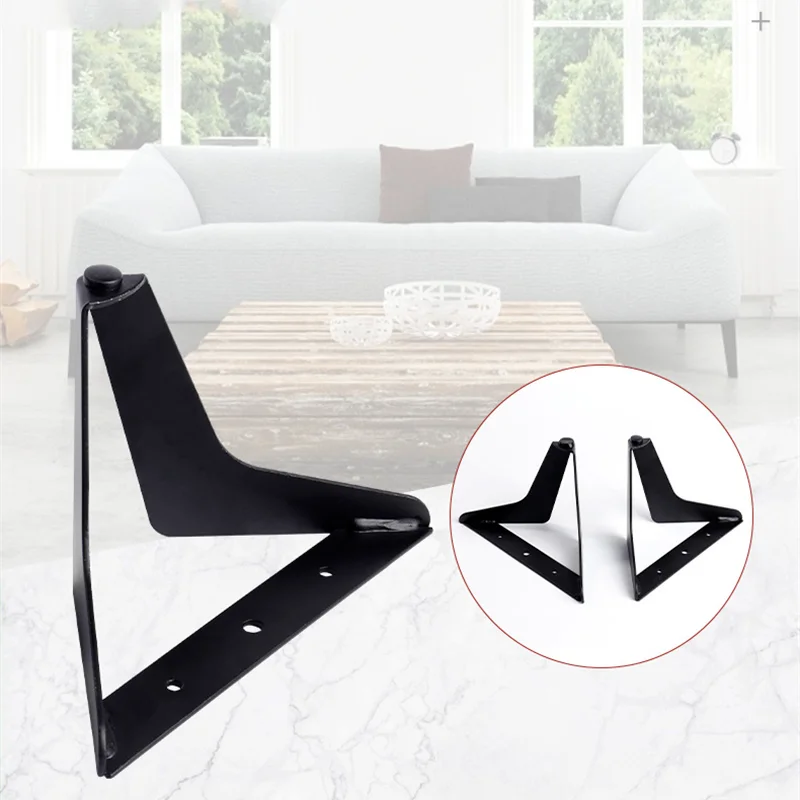 2PCS-Furniture-Legs-Metal-Support-Feet-Decoration-Bracket-for-Sofa-Bed ...