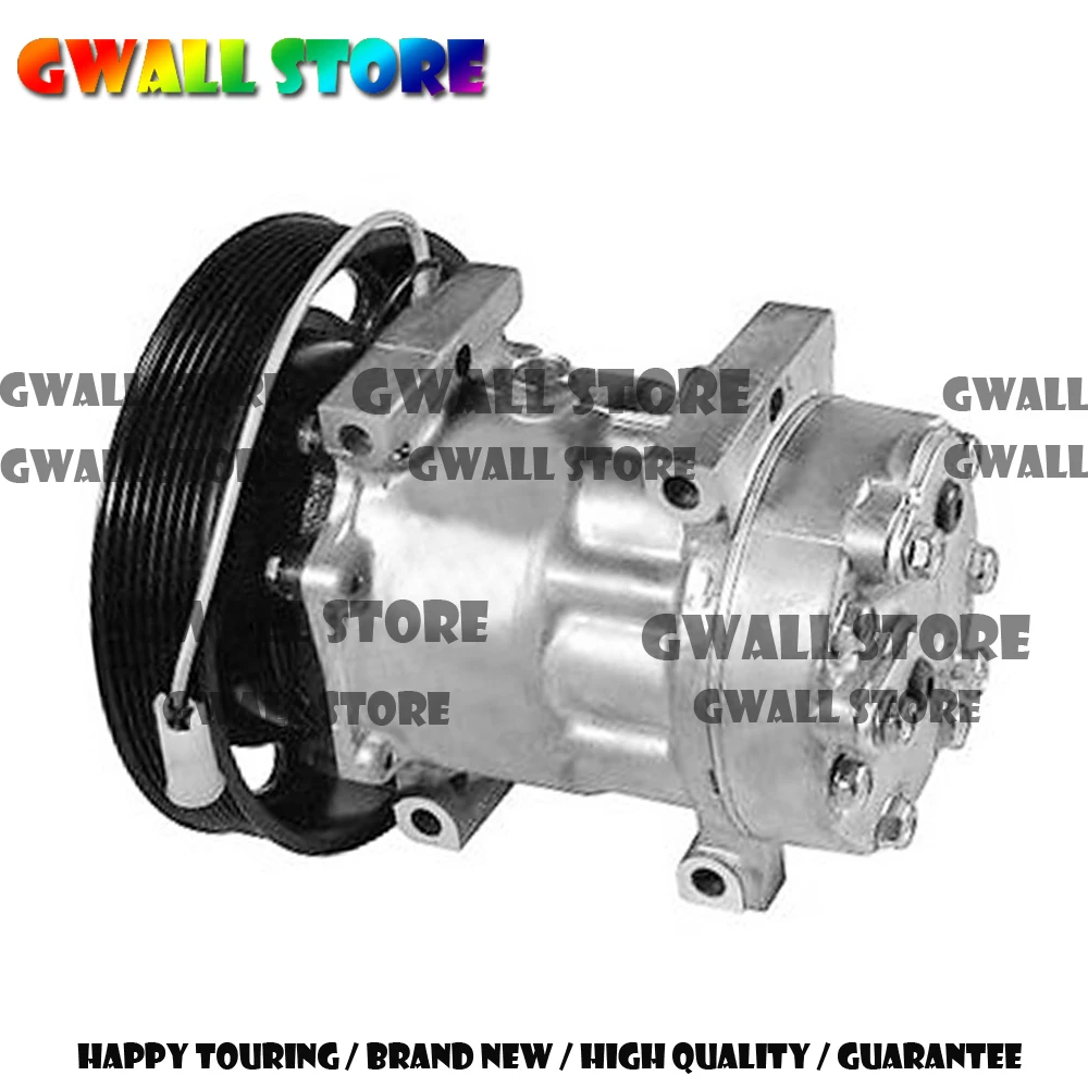 Auto Air Conditioner Compressor 7h15 For Volvo Truck 24v Ac Compressor ...