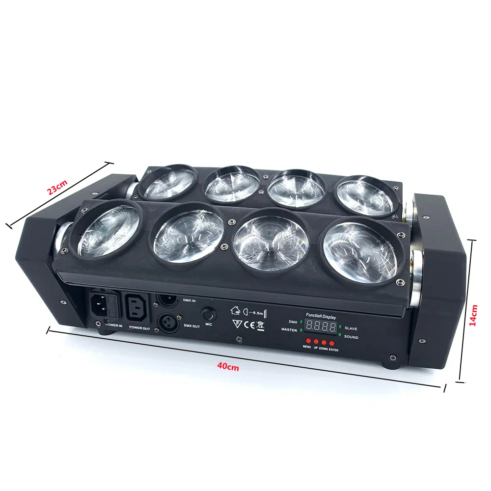 Led Spider Moving Head Light 8x15w 4in1 Rgbw Led Party Light Dj ...