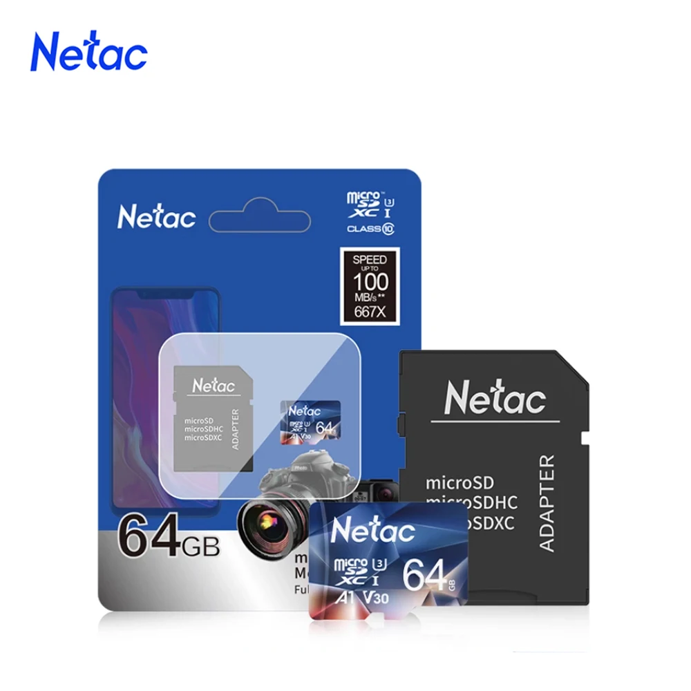 Netac-Micro-Sd-Card-256gb-512gb-Memory-Card-128gb-A1-U3-C10-V30-4K-HD ...