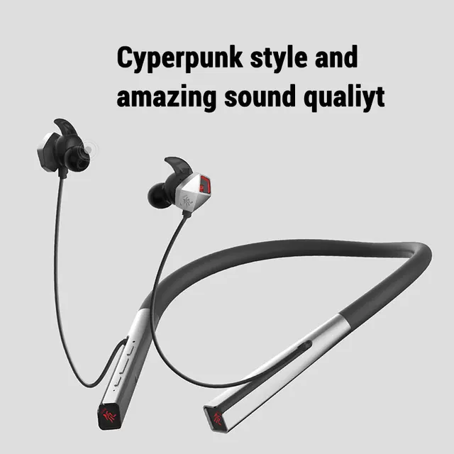 100% Original RedMagic 5G Bluetooth Neckband Earphone 39ms low latency ...