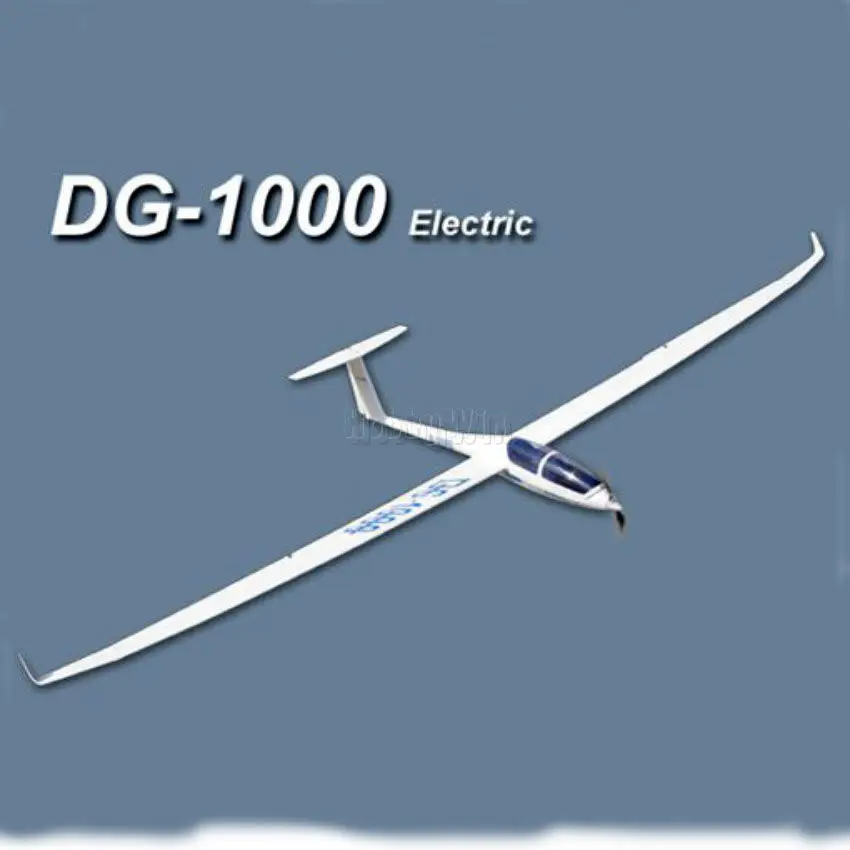 DG-1000 Electirc Glider 2630mm ARF Fiberglass & Wood RC Model Sailplane