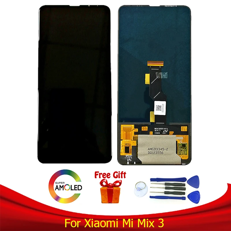 Super AMOLED For Xiaomi Mi Mix3 Display LCD Screen Replacement for ...
