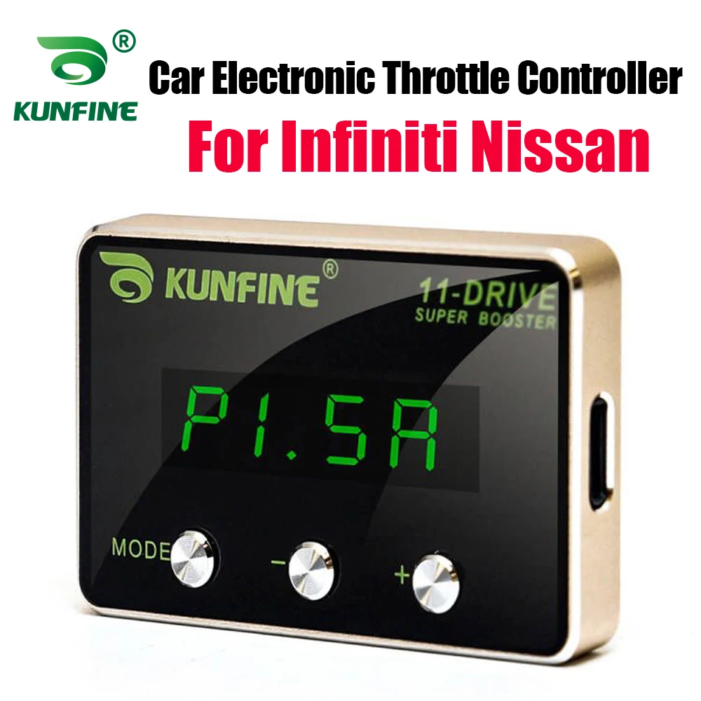 Car Electronic Throttle Controller Racing Accelerator Potent Booster For Infiniti Nissan Tuning ...