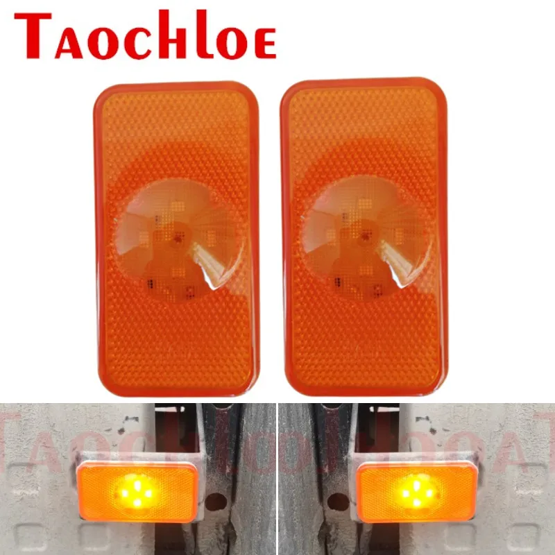 2Pcs-24V-Side-Marker-Light-For-Volvo-FH-FM-FL-LED-Truck-Clearance ...