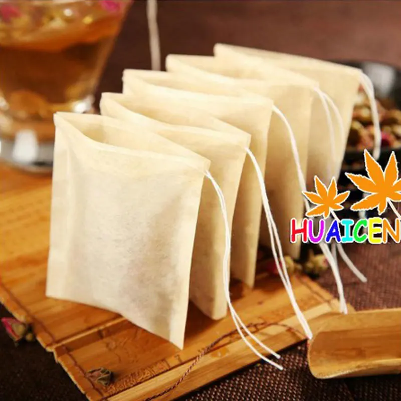 All-natural Tea Bags String Heal Seal Filter Unbleached Filter Paper ...
