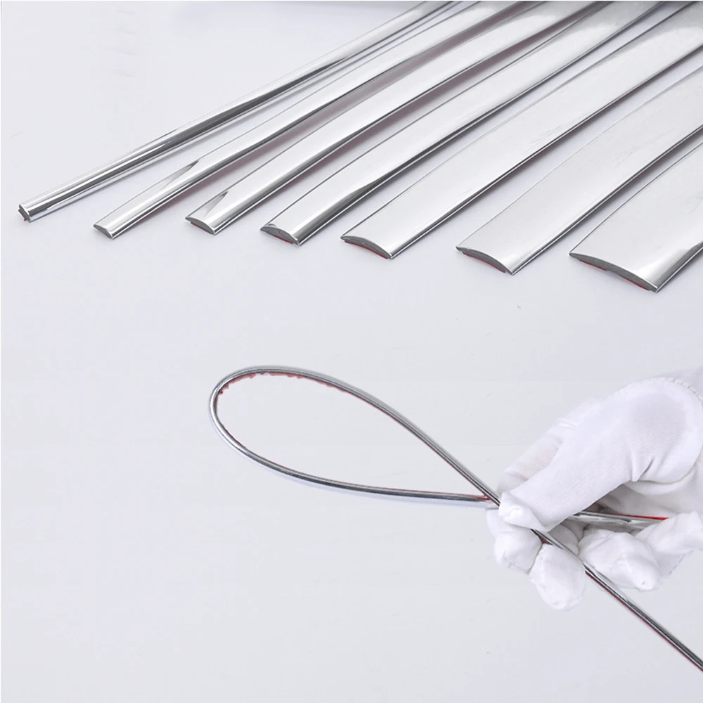 15Meters-x-6-7-10-12-15-mm-Silver-Chrome-Molding-Trim-Car-Door ...