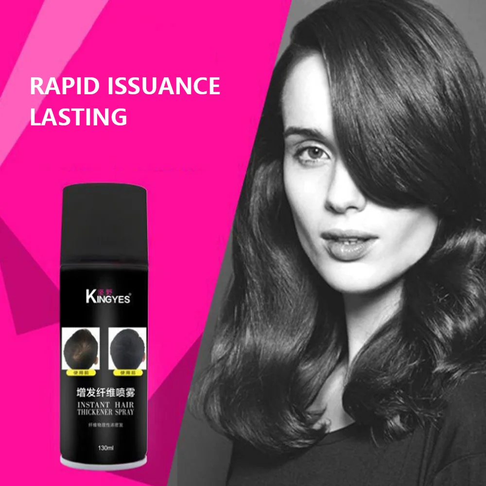 Disposable Hair Growth Powder Hair Fibers Keratin Thickening Spray Hair ...