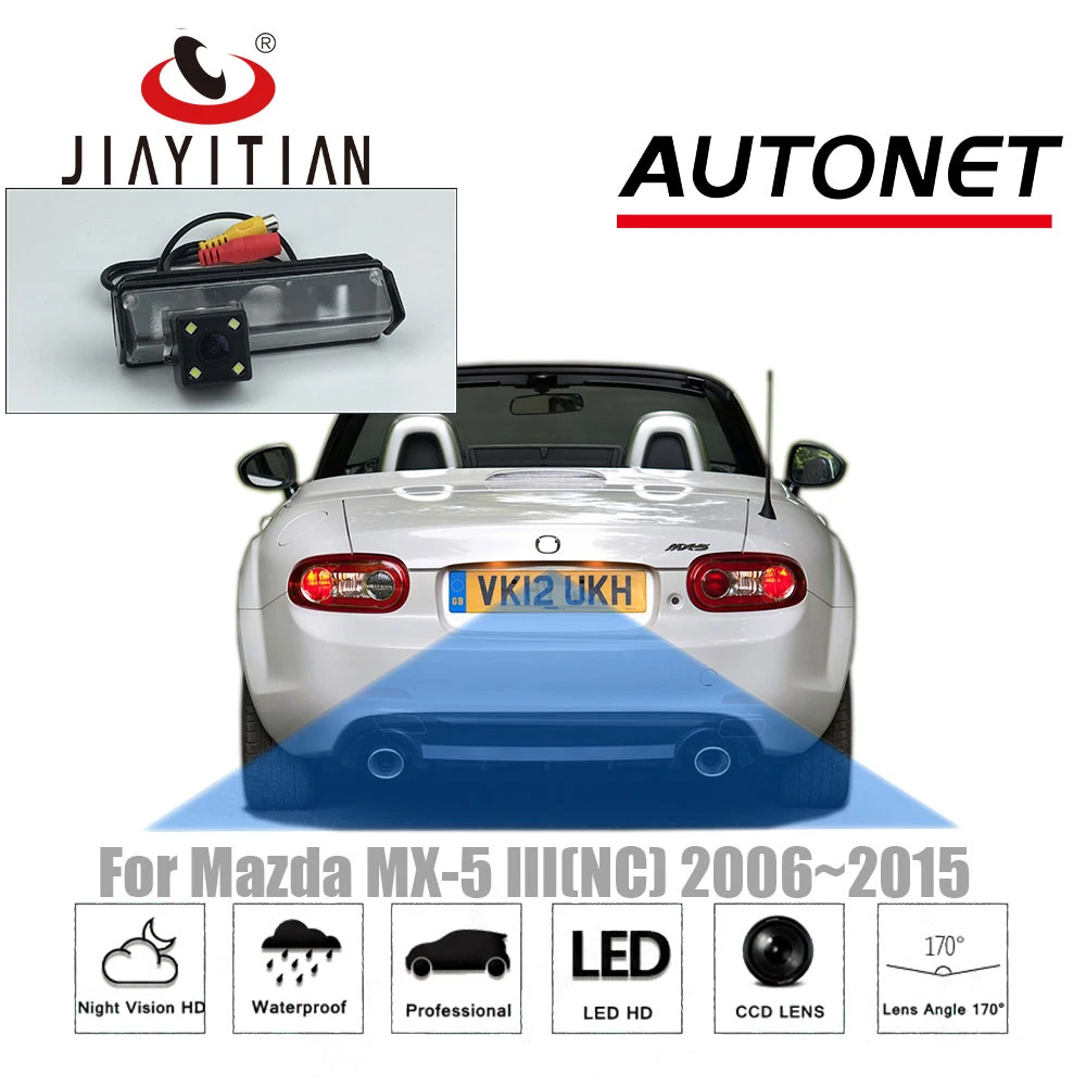 Rear View Camera For Mazda Mx5 Roadster Mx-5 Miata Iii (nc) 2006 2007 ...