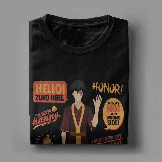 Anime Zuko Avatar The Last Airbender Cosplay T Shirt - AllCosplay.com