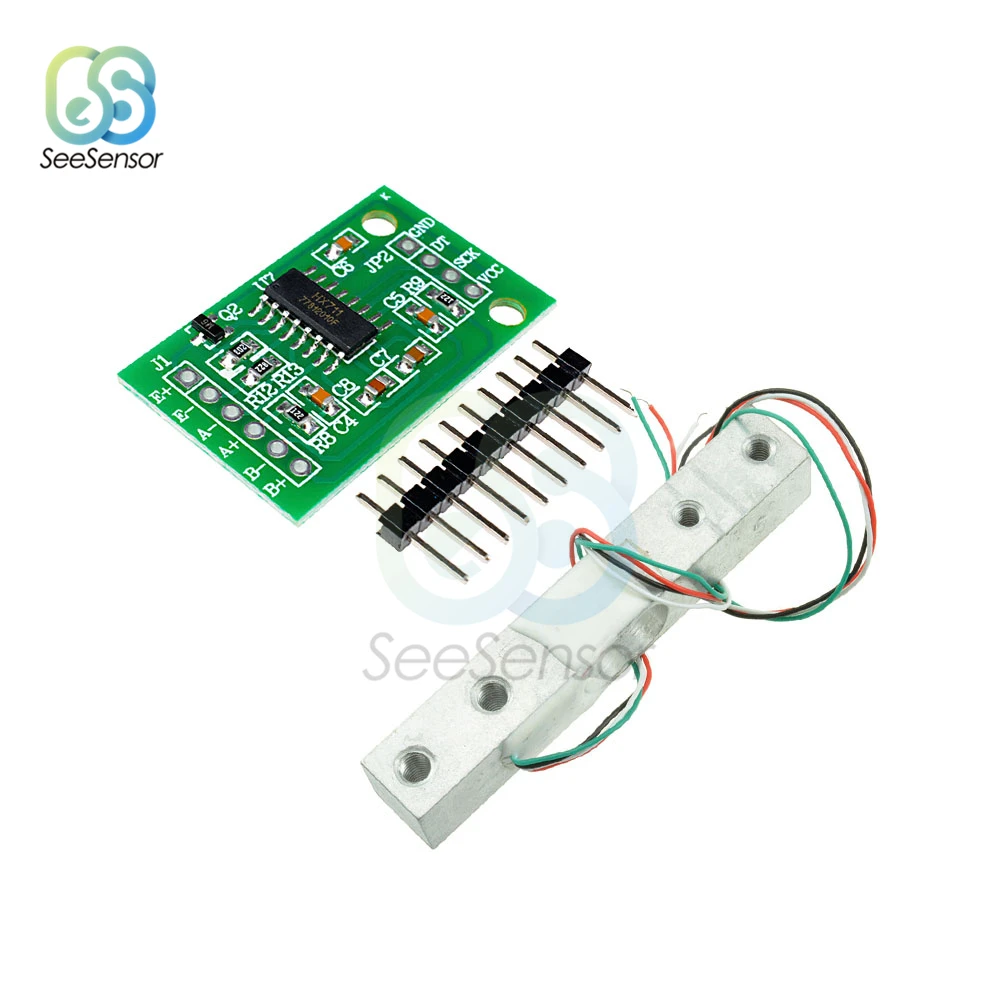 10KG-5KG-3KG-2KG-1KG-100g-Load-Cell-HX711-AD-Module-Weight-Sensor ...