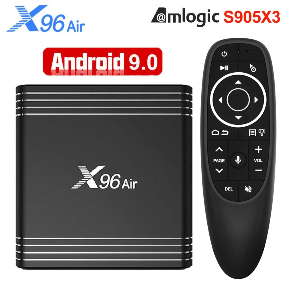 X96-Air-Smart-TV-Box-Android-9-0-Amlogic-S905X3-4GB-32GB-64GB-4K-8K ...