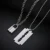 Hot Fashion Stainless Steel Padlock Lock Chain Necklaces Razor Blade ...