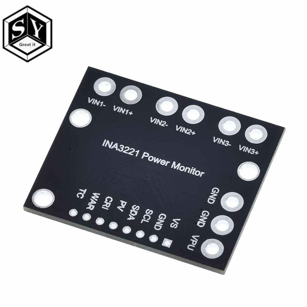 Generic Ina3221 Triple-channel Module High-side Measurement Shunt And ...