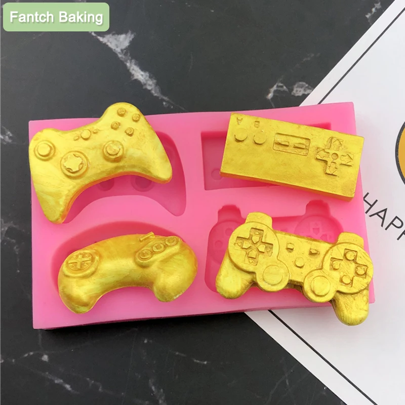 Gamepad Controller Chocolate Silicone Mold Game Boy Gift Mould Sugar ...
