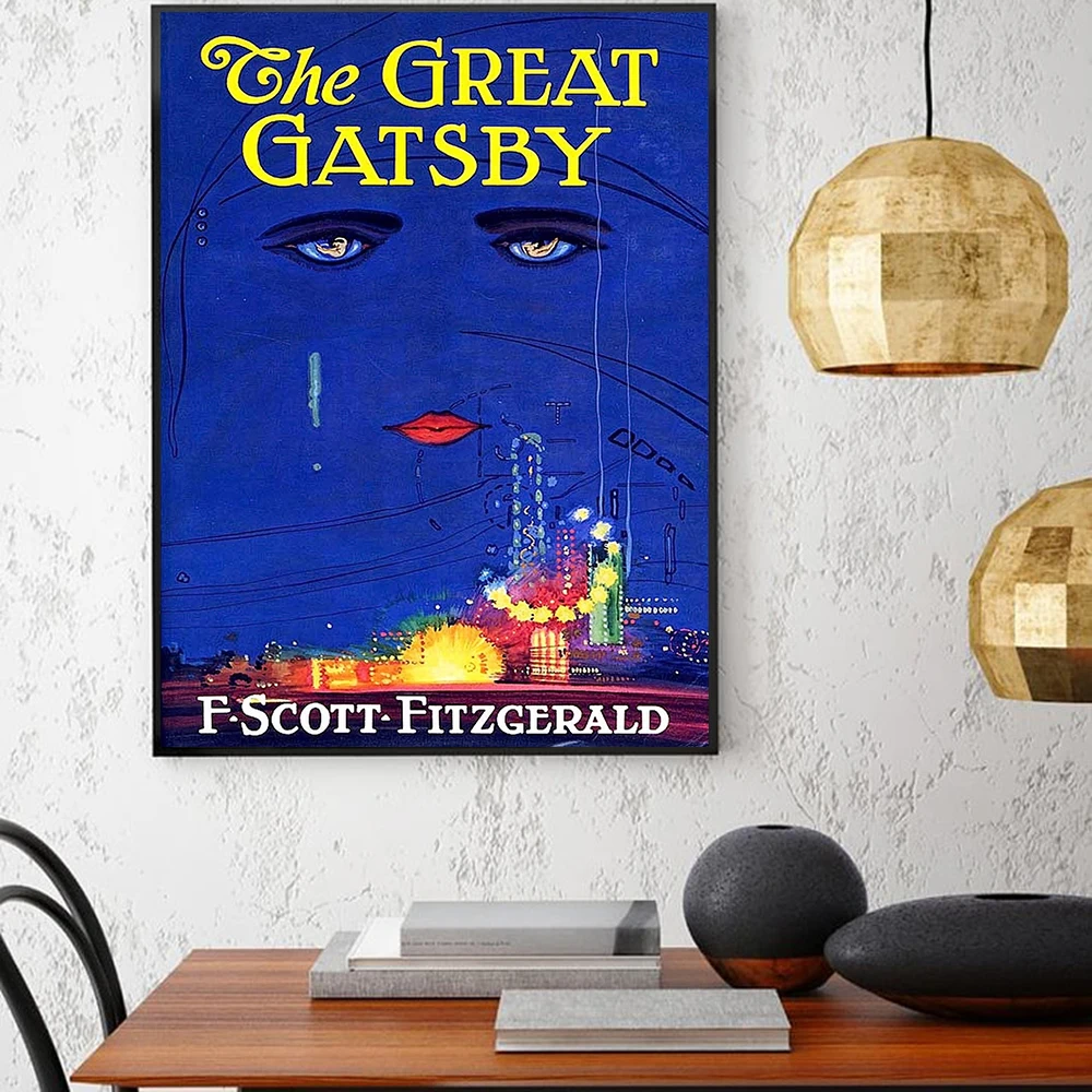 Great Gatsby Book Poster