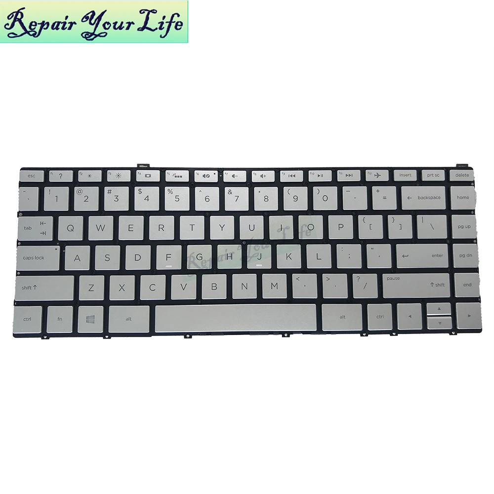 Clavier d'ordinateur portable américain pour HP spectre X360 13 W 13 AC ...