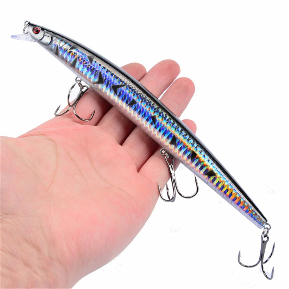 1Pcs18cm-24g-Big-Fishing-Lures-Floating-Wobblers-Crankbaits-Minnow ...