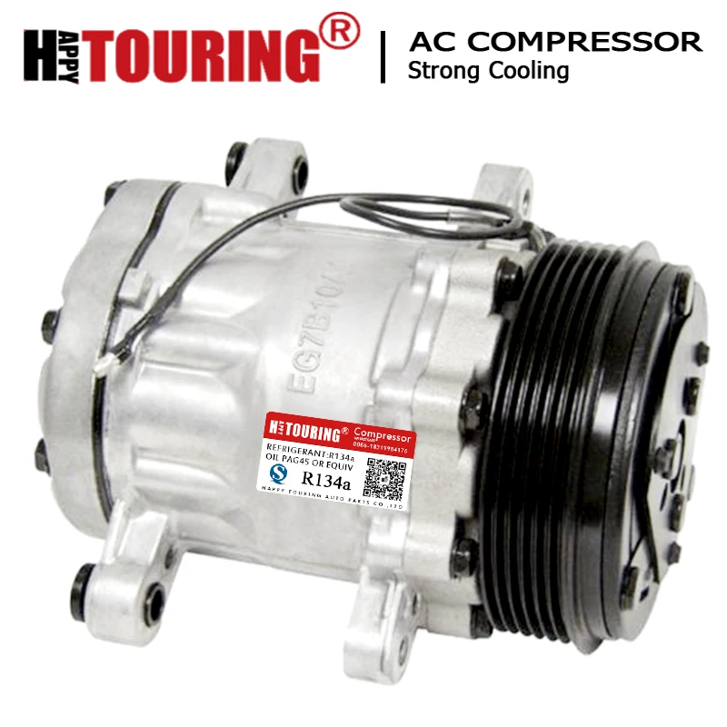 CAR Air conditioning A/C Compressor For 7176 7512769 SANDEN 7B10 7B10 ...