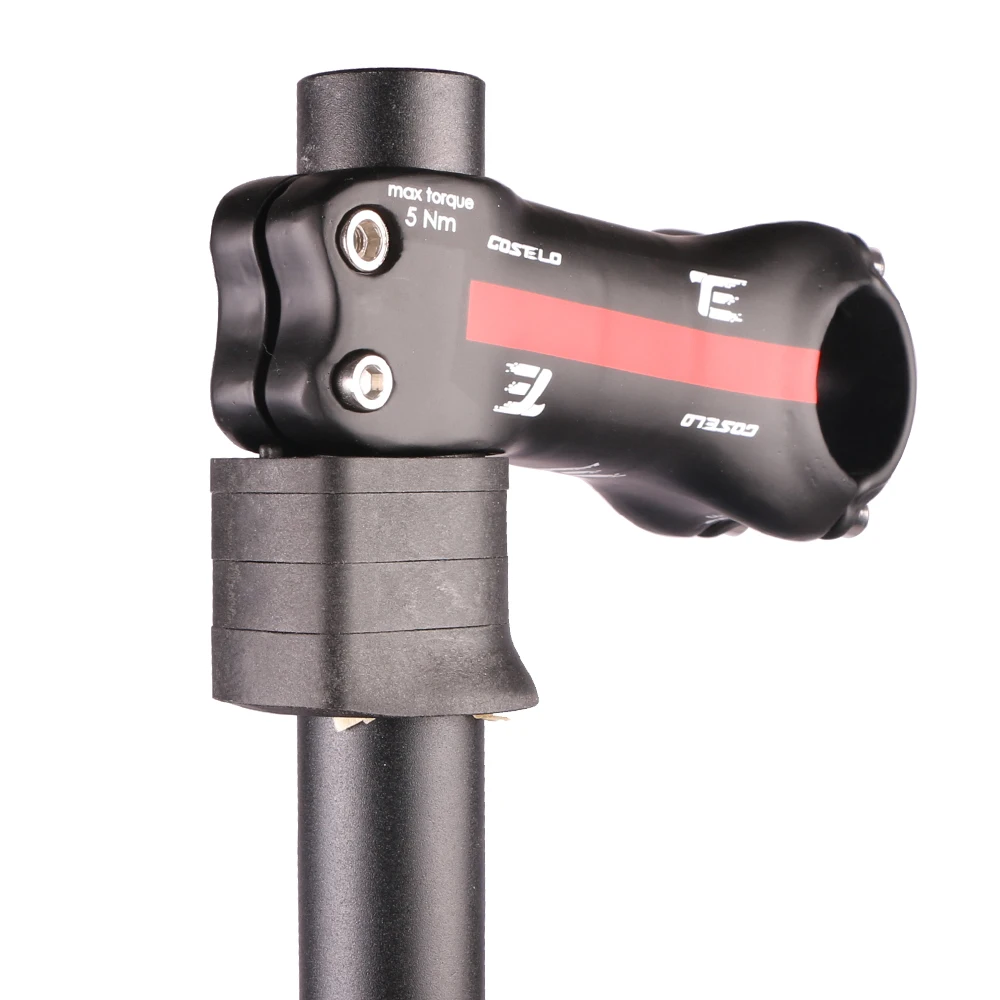 Guidon de vélo,Entretoise aérodynamique intégrée pour vélo de route et ...