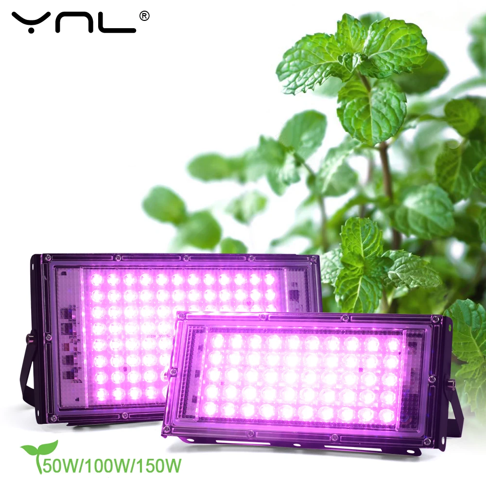 LED-Grow-Light-50W-100W-150W-AC-220V-Phyto-Lamp-Full-Spectrum-LED ...