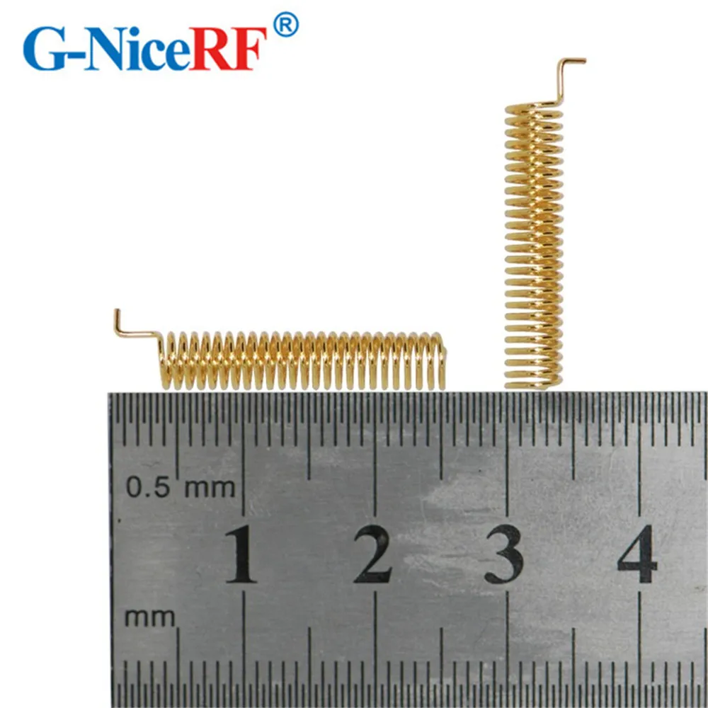 Free Shipping 25pcs Gold-Plated Helical Antenna SW433-TH22 - AliExpress 509