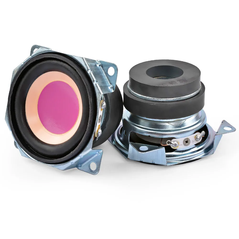 Aiyima 2pcs 2 Inch Mini Audio Speaker Driver 4 Ohm 3w Full Range ...
