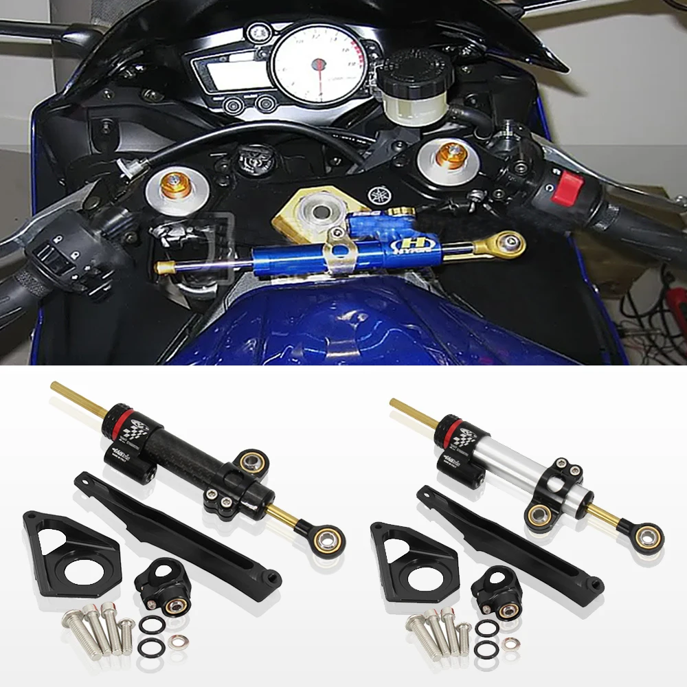 Motorcycles-Steering-Stabilize-Damper-Bracket-Mount-Kit-For-YAMAHA ...